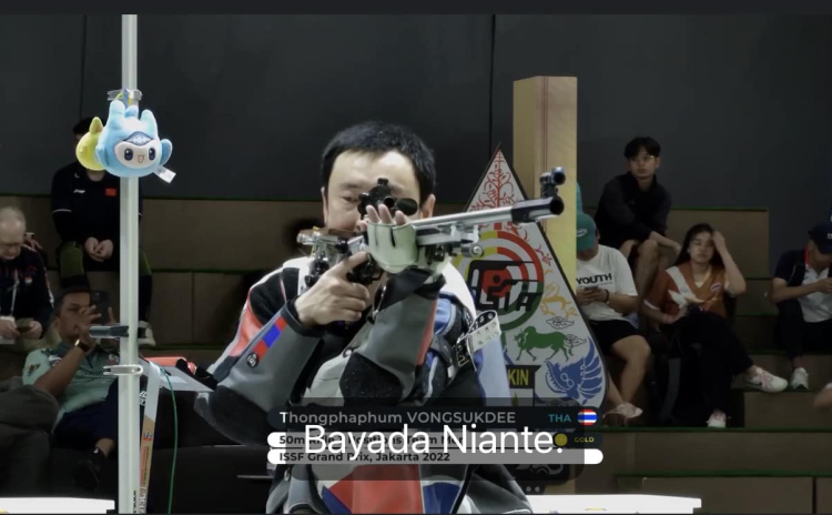 Н БАЯРАА буудлага спортын 3 дахь олимпын эрхийг авлаа