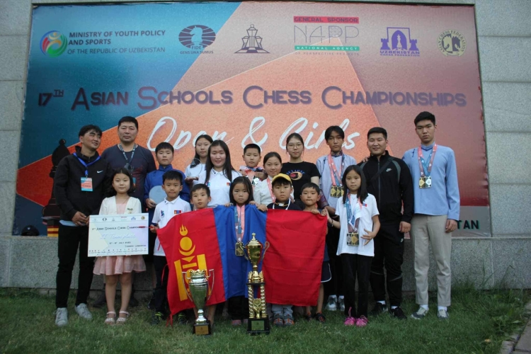 Шатрын Азийн сурагчдын АШТ д Монгол улсын баг Ii байрт шалгарлаа