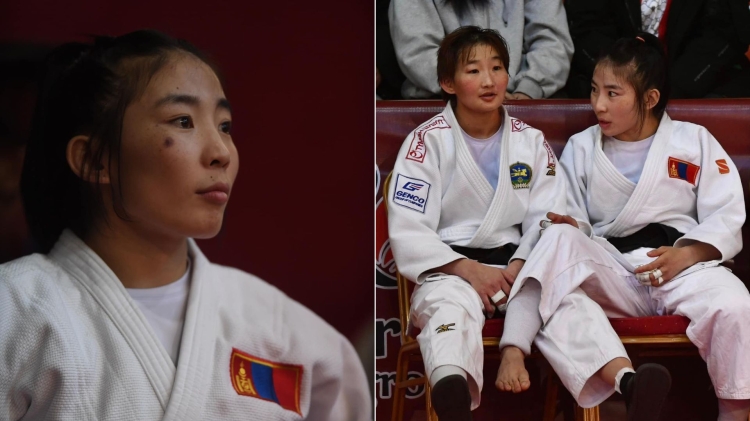 Б Баасанхүү жүдо бөхийн Улсын АШТ ий 48 кг ийн жинд хоёр жил дараалан түрүүллээ