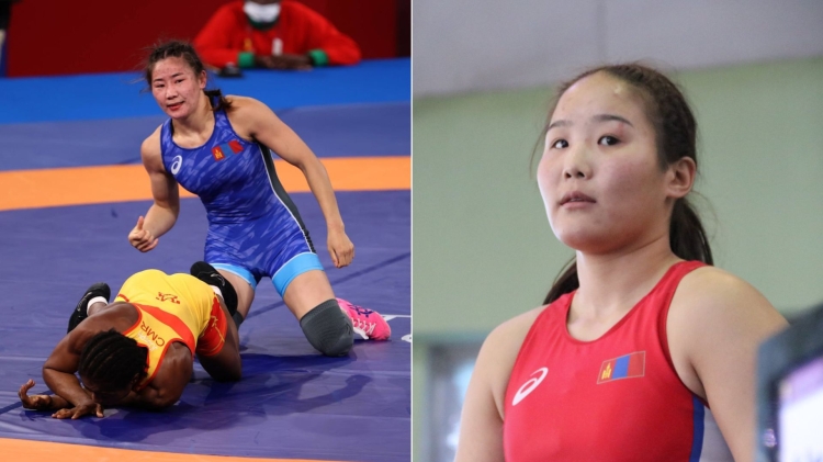 Б Болортуяа Э Даваанасан нар чөлөөт бөхийн Азийн АШТ ээс хүрэл медаль хүртлээ