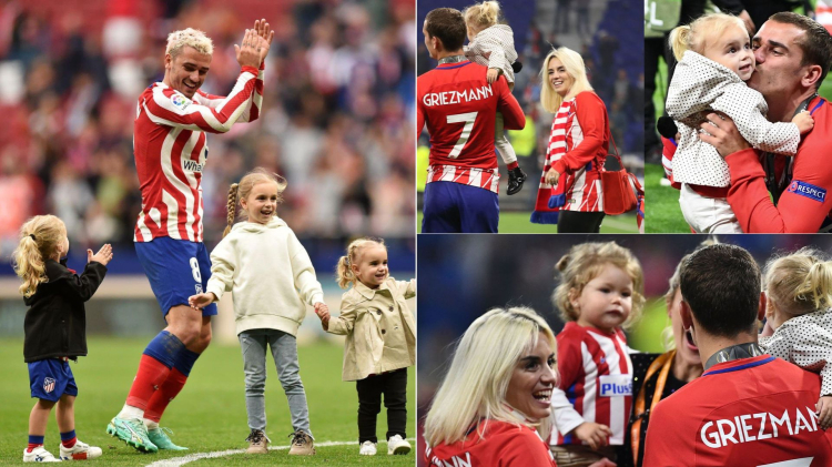 Энэ өдөр Антуан Гризманны гурван хүүхдийн төрсөн өдөр тохиож байна