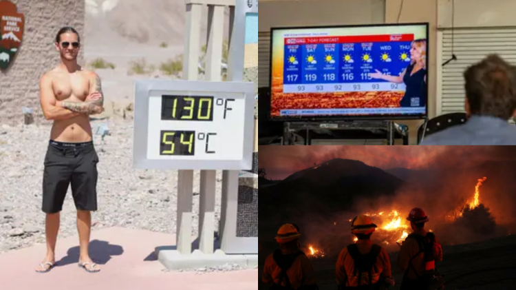 Европ Азийн улсуудаар халуу шатаж буйг илтгэх 12 гэрэл зураг